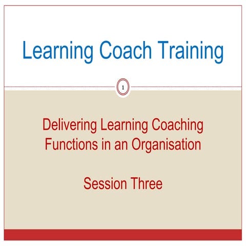 LC Session Three | PPT