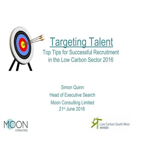 Targeting Talent - Moon Consulting | PPT | Resume Writing and Advice ...