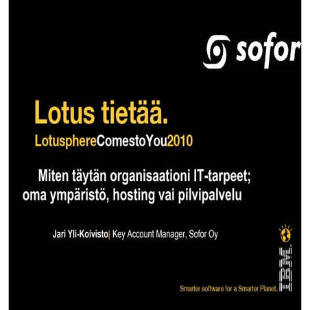 Lcty 2010 Vaasa: jari yli koivisto | PDF