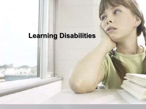 Learning Disabilities | PDF | Special Education | Education