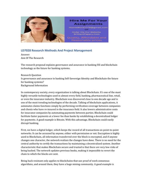 Decentralized Identity Solutions: Exploring Top Use Cases and Applications | PPTX