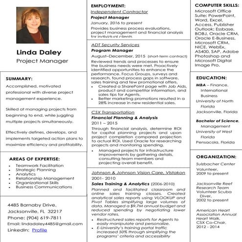 Project Manager Resume | PDF