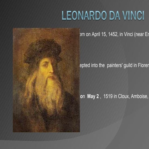 Leonardo da Vinci | ODP