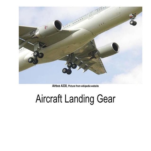 Landing gear | PDF