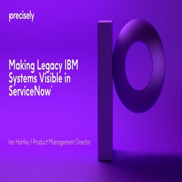 Making Legacy IBM Systems Visible in ServiceNow | PDF | Cloud Computing ...