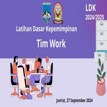 kepemimpinan dalam tim work untuk sebuah tim | PPTX