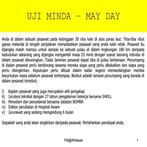 LDK MAY DAY.ppt