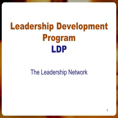 LDP Day 1 Slides | PDF