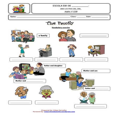 Ld P[1].Family.Word Activities | PDF