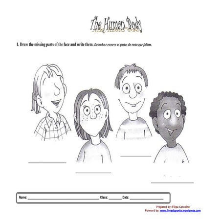 Ld P[1].Human Body.Word Activities3 | PDF