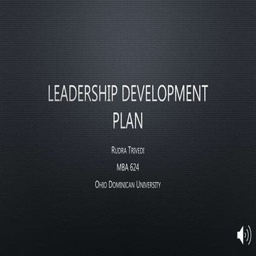 Leadership development | PPT