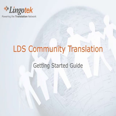 LDS Community Translation Training | PPTX