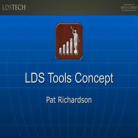 LDS Tools Concept | PPT
