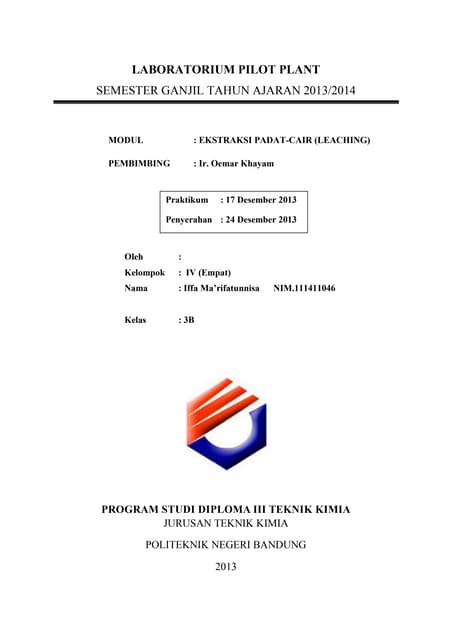 Alat Kristalisasi | PPTX