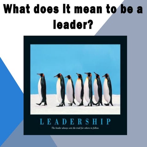 Upholding the truth in leadership | PPTX