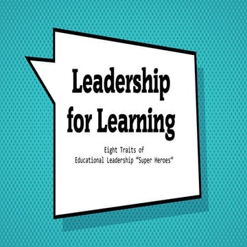 Leadership for Learning | PPTX