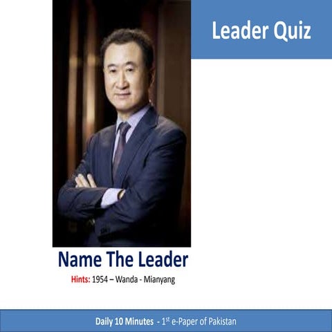Leader Quiz | PPTX