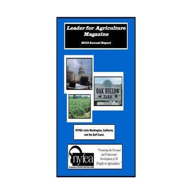 Leaders in Agriculture Magazine | PDF