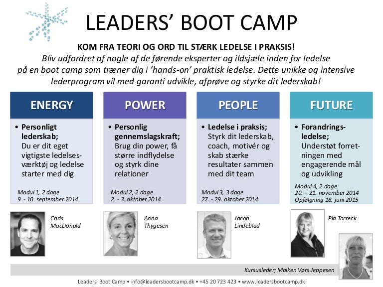 Leadership Boot Camp
