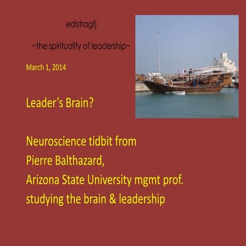 Leaders brain | PPTX
