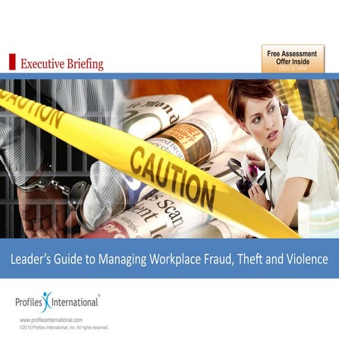 Fraud awareness training | PPTX