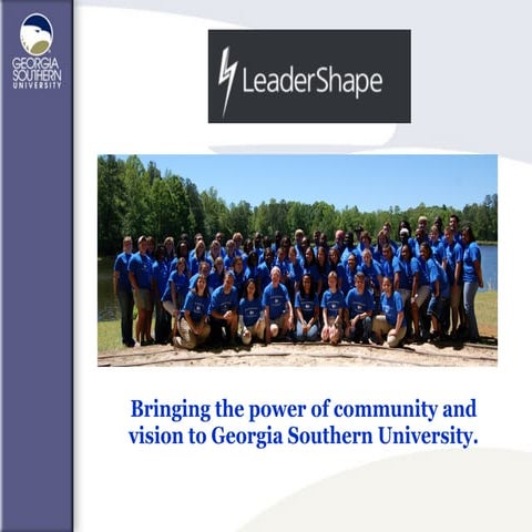 LeaderShape At Southern | PPT