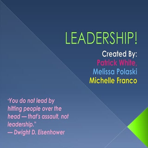 Leadership! | PPTX