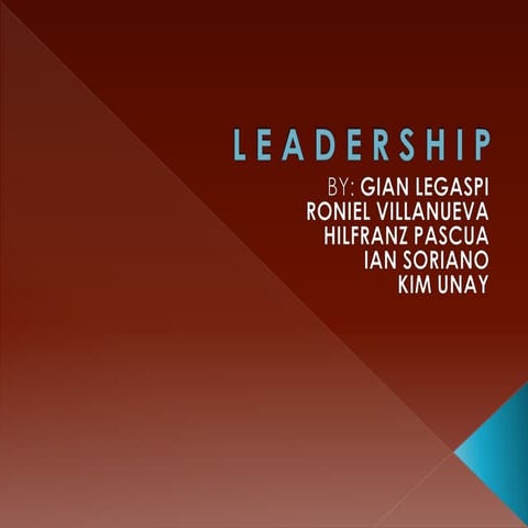 Leadership | PPT