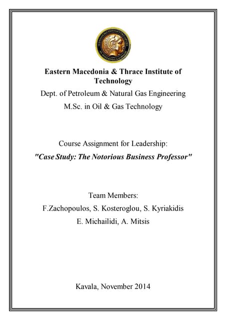 CLI Case Study Leadership Development | PDF