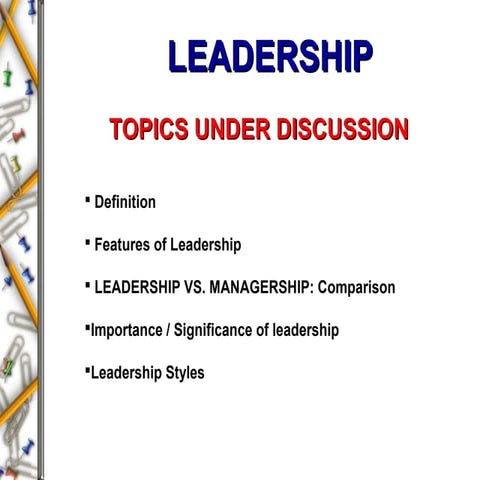 Leadership | PPT