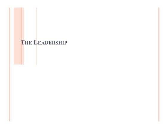 Leadership skills | PPT