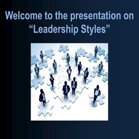 Leadership ppt for education purpose and | PPT