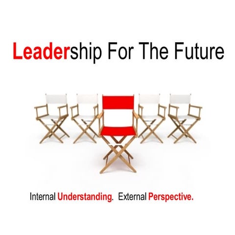 Leadership For The Future | PPT