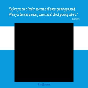 Leadership - Jack Welch (GE Transformation) | PPSX