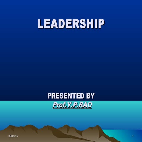 Leadership ppt-1 | PPT