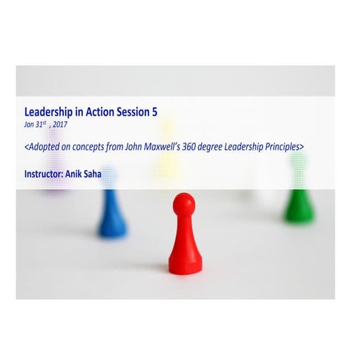 Leadership session 5 | PDF