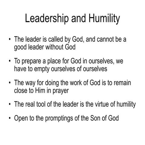 Leadership and Humility | ZIP
