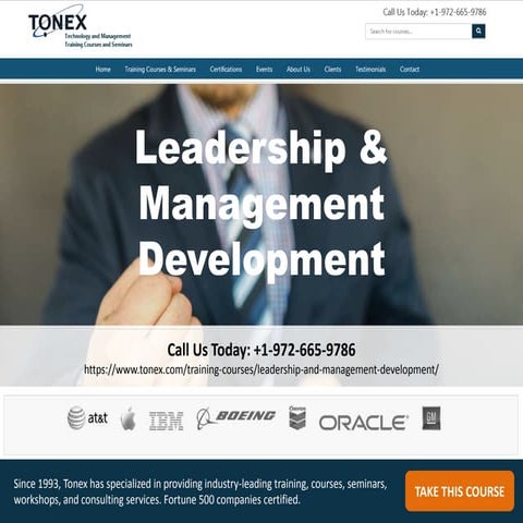 Leadership and Management Development Training | PPT