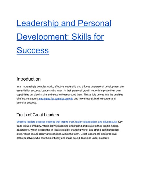 Leadership | PPT