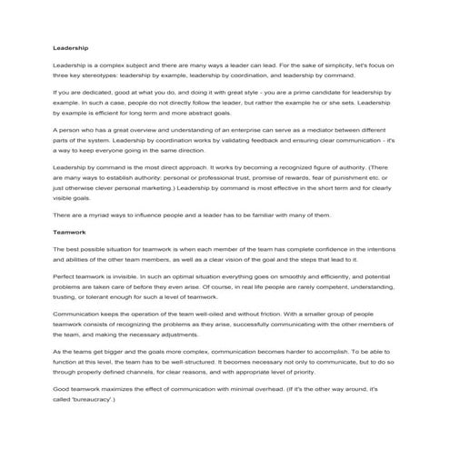 leadership development | PPTX