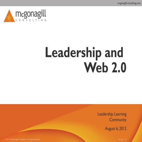 Leadership and Web 2.0 | PPT