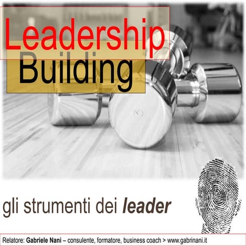 Leadership building | PPT