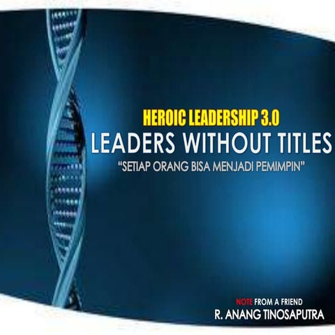 Leadership Concept. Heroic Leadership | PPT