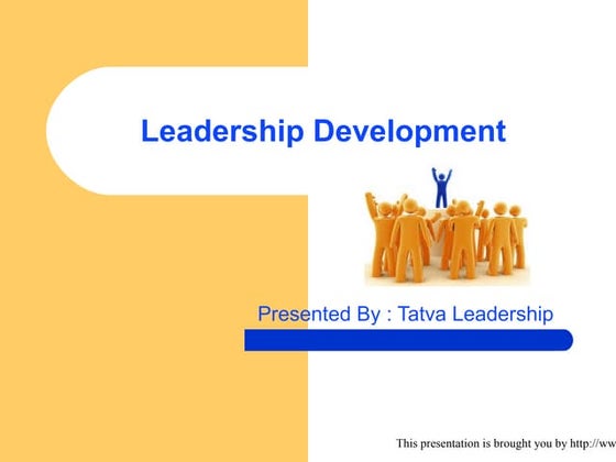 Leadership development program | PPT
