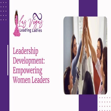 Leadership Development: Empowering Women Leaders | PDF