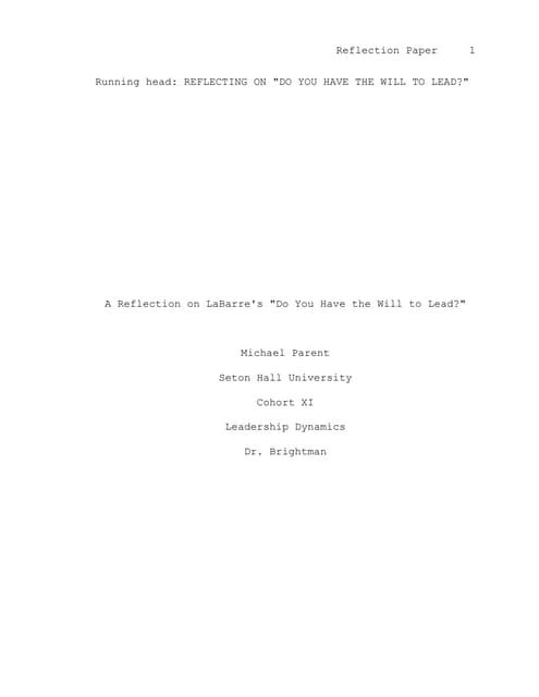 Mindfulness and Leadership | PPT