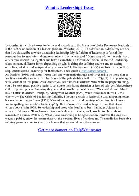 Leadership Development Plan.docx | Education