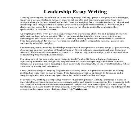 Leadership Essay Writing.pdf