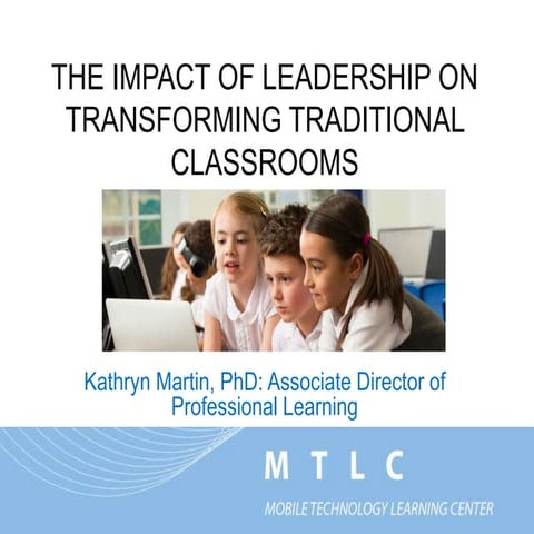Leadership factors that impact technology integration | PPT