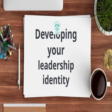 Leadership Identity for develop student teacher identity | PPTX